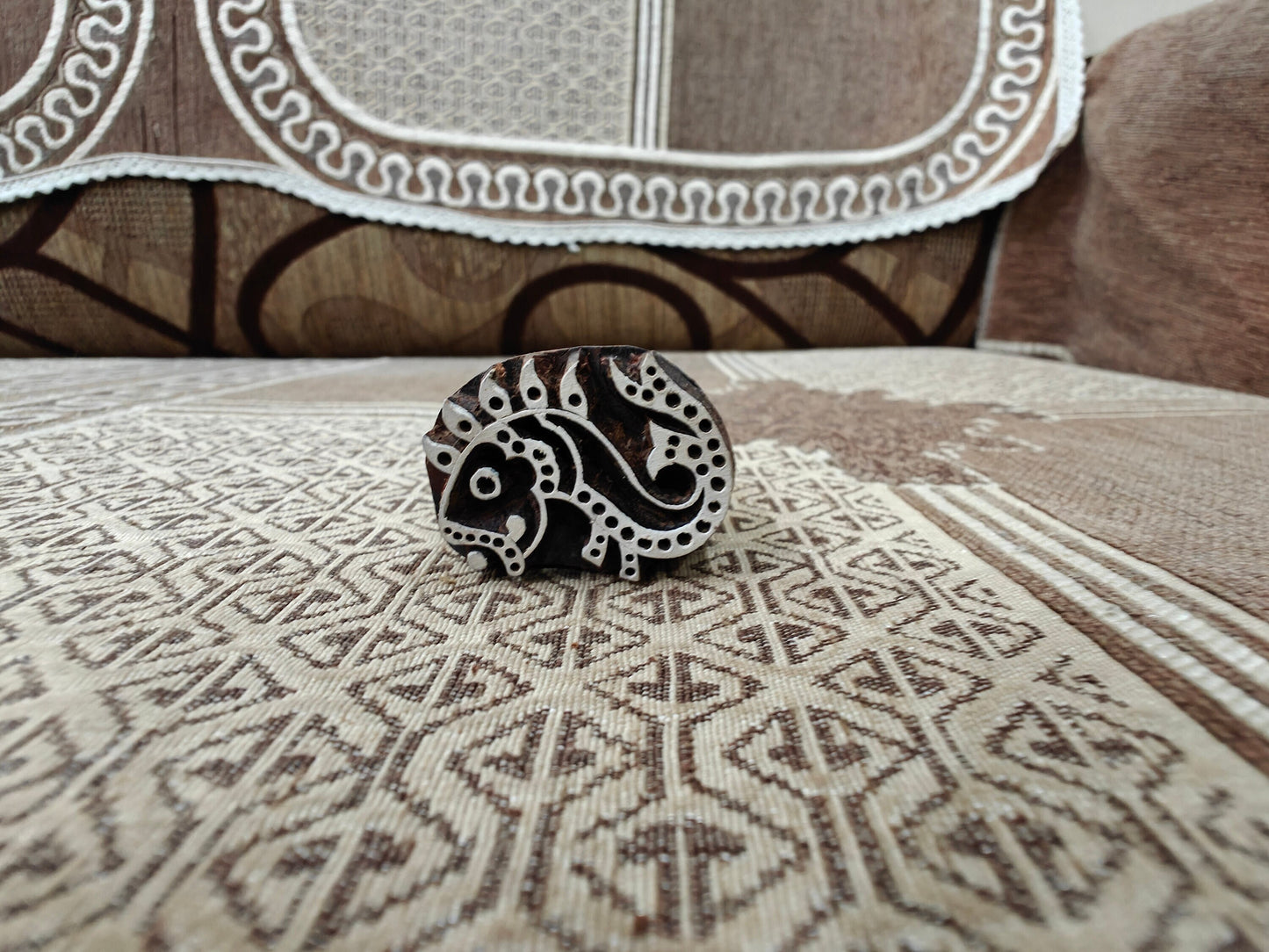 Angry fish pottery stamp ceramic mold scrapbooking tjap batik printing ...